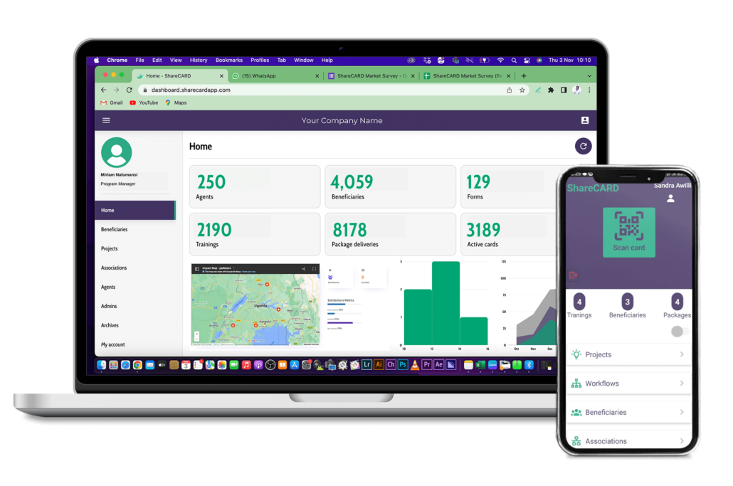 ShareCARD – All your project and business analysis data in one place.